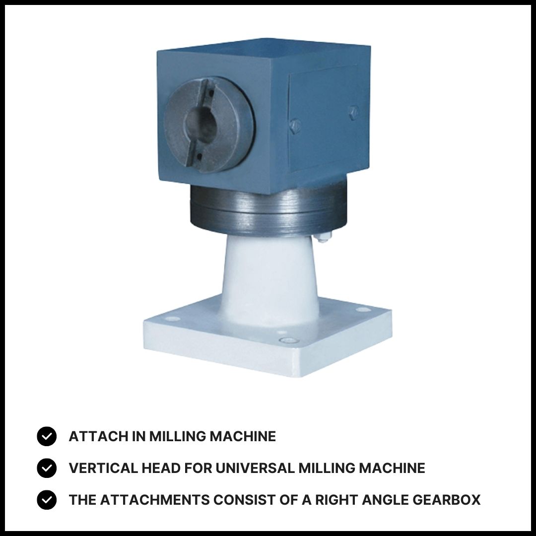 Milling - Vertical Head (Attachment) - Banka Machine