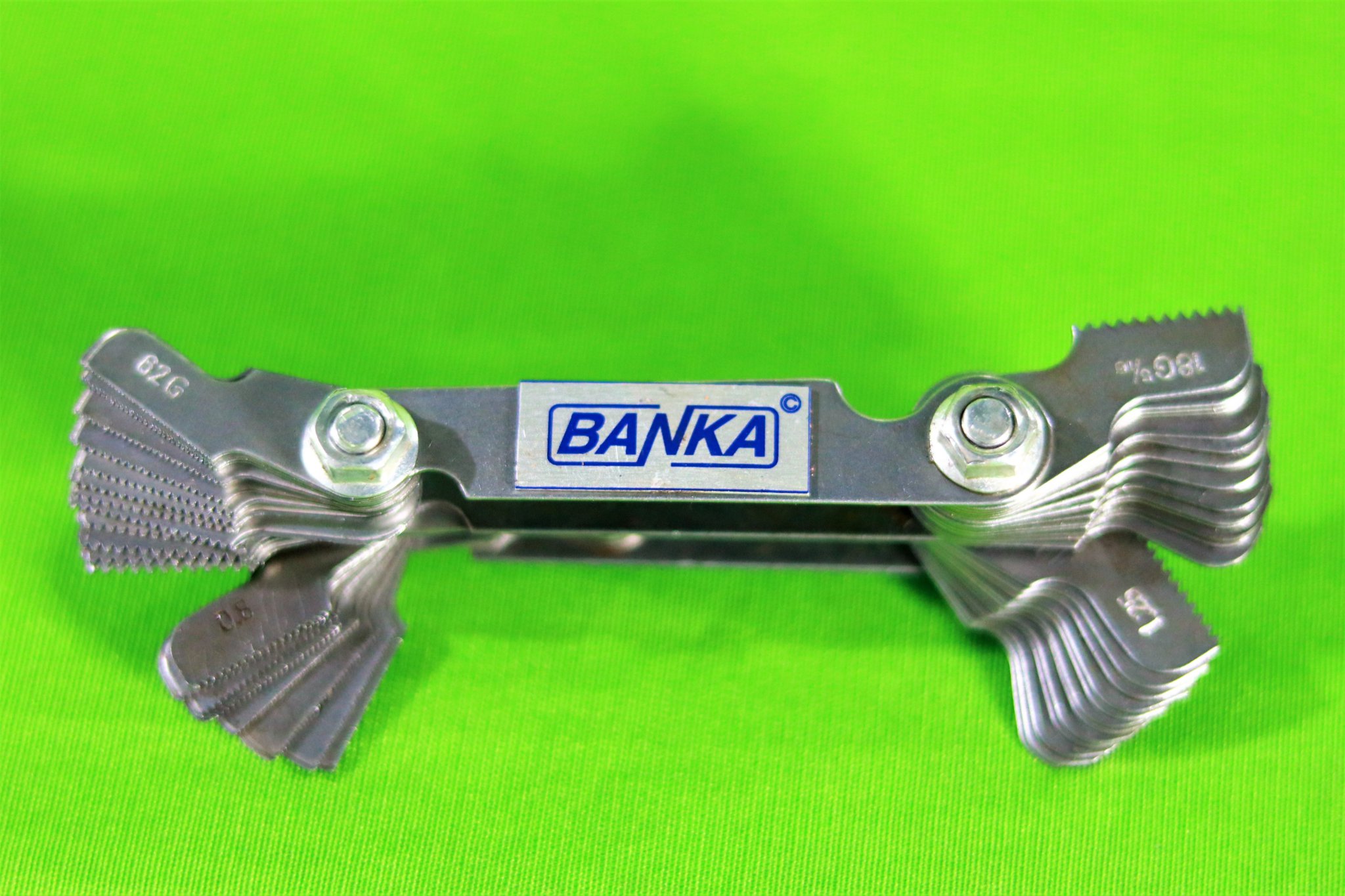 Screw Pitch Gauge Metric 60 Banka Machine Screw Pitch Gauge Metric 60 Banka Machine