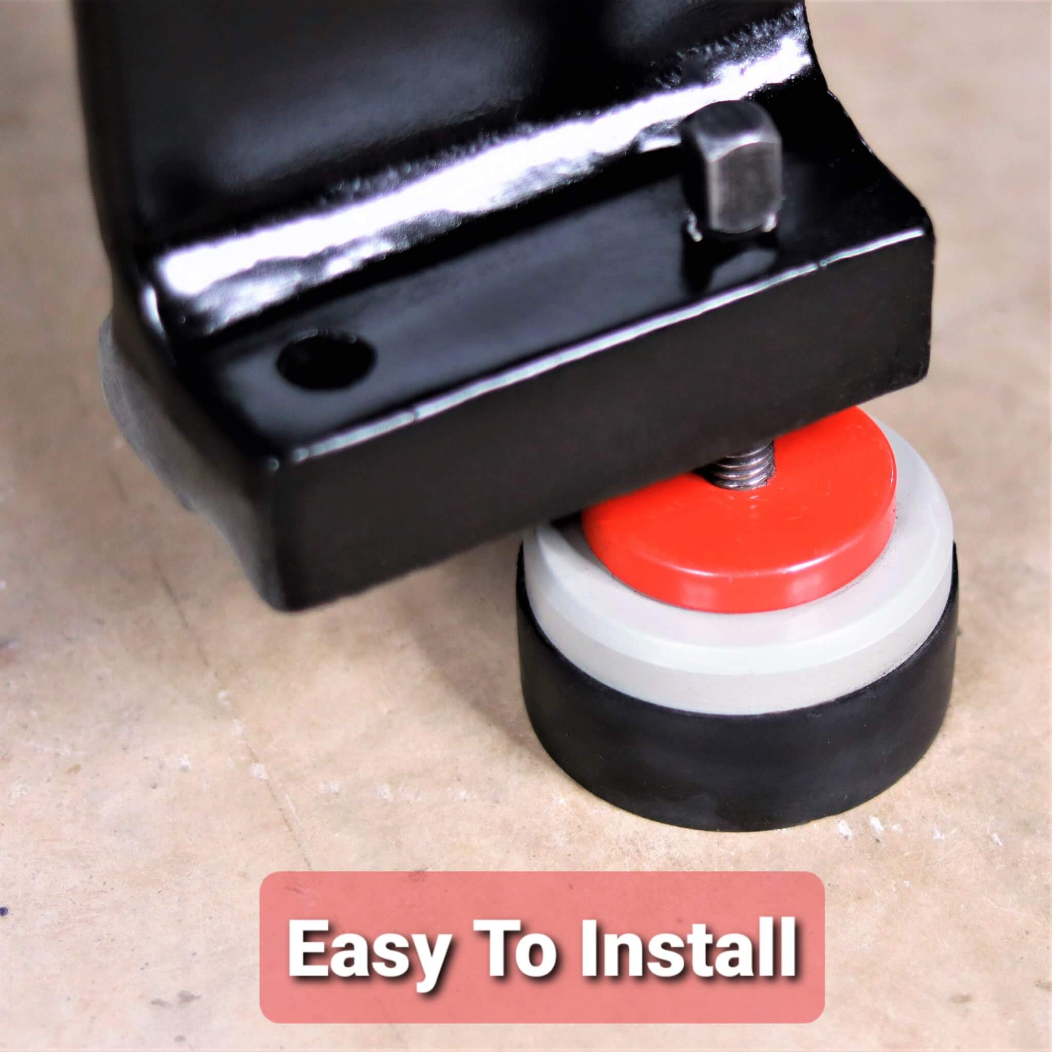 Lathe Vibration Dumping Pad - 4 Pcs/Set - Banka Machine