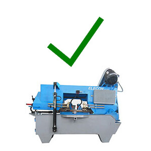 Bandsaw Cutting Machine (200mm) – Metal Cutting Machine – Pipe and Rod ...